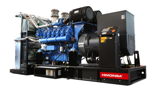 2309 kVA Generator set Diesel HGY-1850 D6 PRP Open Skid