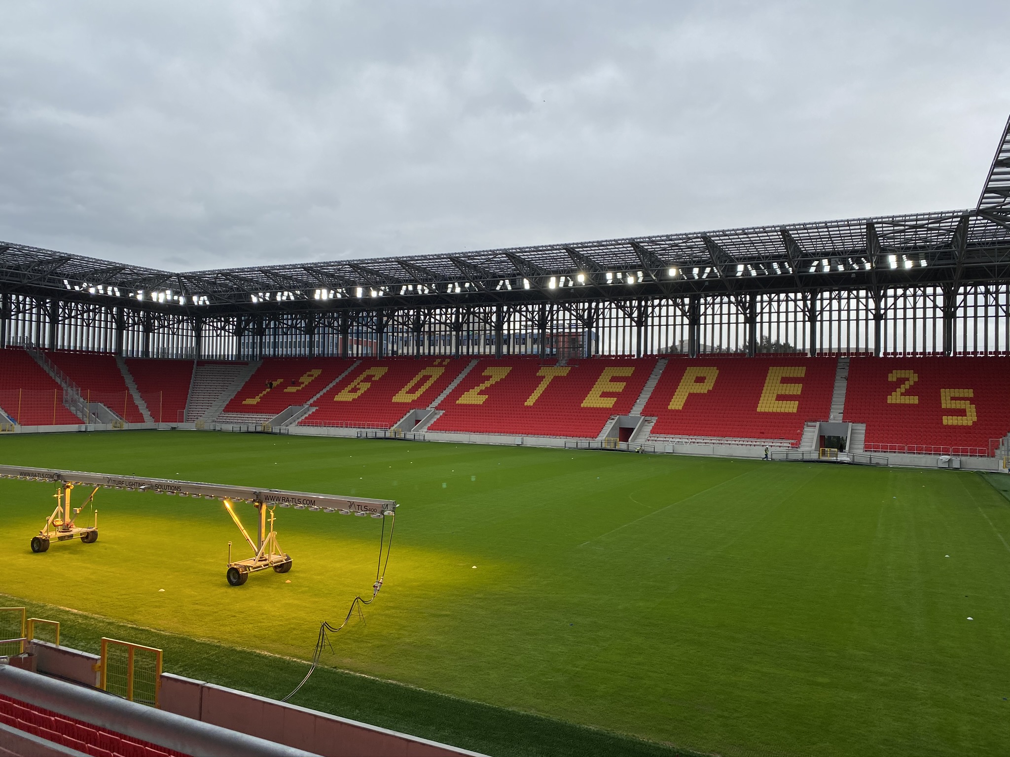 3.5 MW of emergency power for the Göztepe Gürsel Aksel football stadium ...