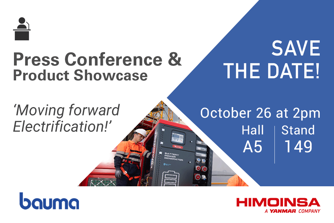 HIMOINSA Is Committed To Electrification And Will Be Unveiling New